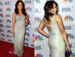 Tamera Mowry-Housley In Nicole Miller - 2012 NAACP Image Awards - Red ...