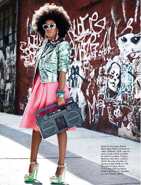 Solange Knowles for Glamour France July 2012 - Red Carpet Fashion Awards