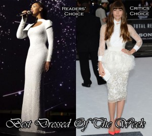 Best Dressed Of The Week - Beyonce Knowles In Marc Bouwer & Jessica ...