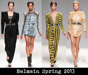 Balmain Spring 2013 - Red Carpet Fashion Awards