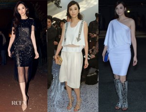 Pace Wu’s Fall 2013 Paris Fashion Week - Red Carpet Fashion Awards