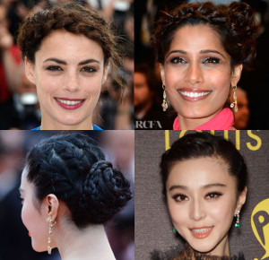 Cannes Trend Spotting: Beautiful Braided Updos - Red Carpet Fashion Awards