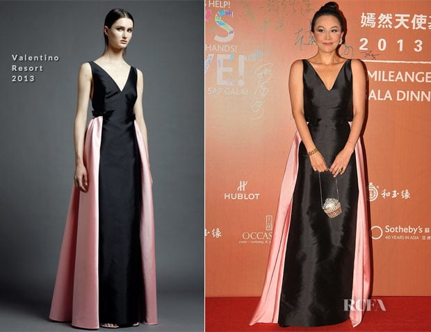 Carina Lau In Valentino - 2013 Smile Angel Foundation Gala Dinner - Red ...