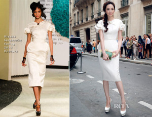 Pace Wu In Ulyana Sergeenko Couture - Ulyana Sergeenko Fall 2013 ...