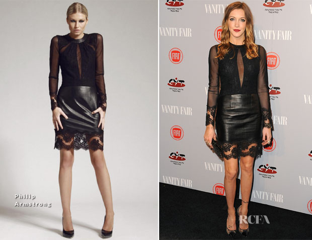 Katie Cassidy In Philip Armstrong - Vanity Fair and FIAT Celebration Of ...