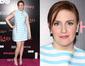 Lena Dunham In Tanya Taylor - 'It's Me, Hilary: The Man Who Drew Eloise ...