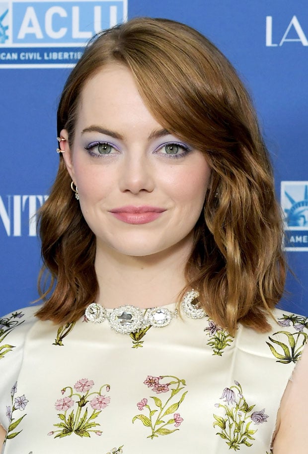 Emma Stone In Giambattista Valli Couture - Vanity Fair And Barneys New ...