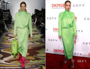 Rita Ora In Emilio Pucci - 11th Annual DKMS Big Love Gala - Red Carpet ...