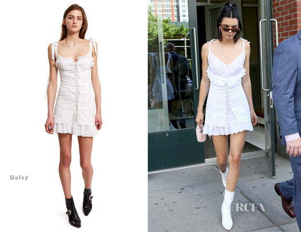 Kendall Jenner In Daisy - Out In New York - Red Carpet Fashion Awards