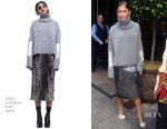Zendaya Coleman In Sally LaPointe - Out In London - Red Carpet Fashion ...