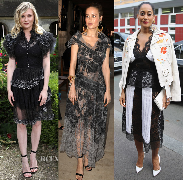 Front Row @ Rodarte Spring 2018 - Red Carpet Fashion Awards