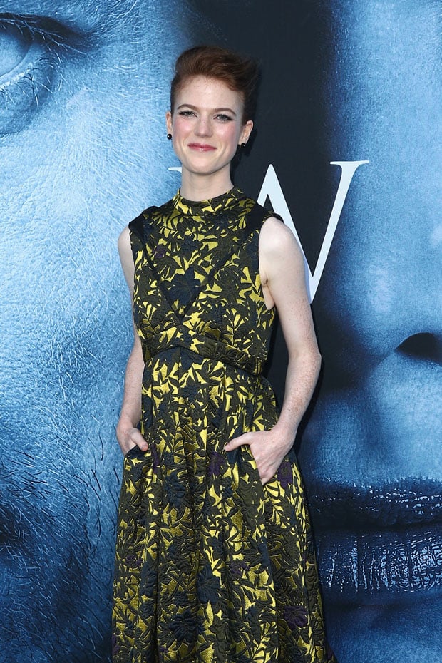 Rose Leslie In Erdem - 'Game Of Thrones' Season 7 Premiere - Red Carpet ...