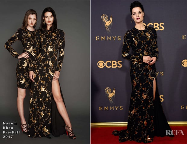 Jaimie Alexander In Naeem Khan - 2017 Emmy Awards - Red Carpet Fashion ...