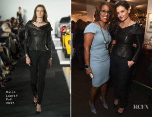 Katie Holmes In Ralph Lauren - Hearst 100 - Red Carpet Fashion Awards