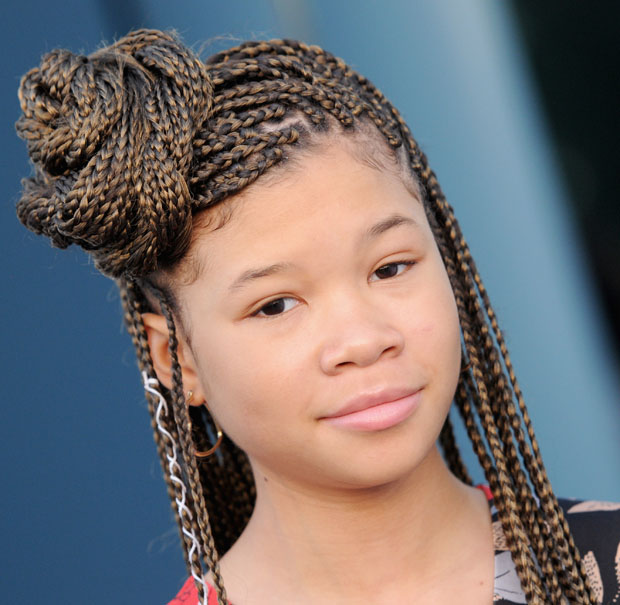 Storm Reid In Maggie Marilyn & Diane von Furstenberg - Marie Claire's ...