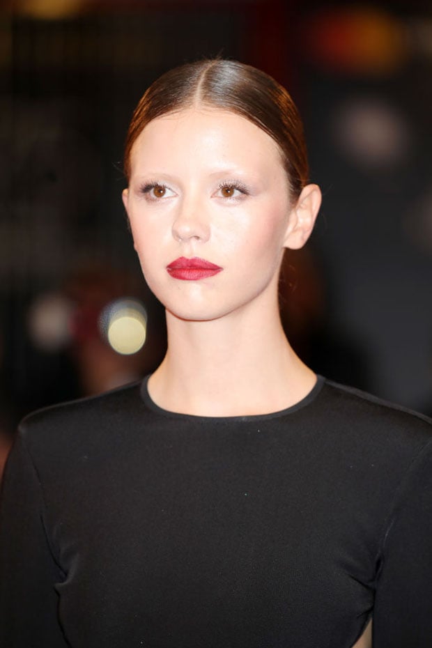 Mia Goth In Givenchy Haute Couture - 'Suspiria’ Venice Film Festival ...