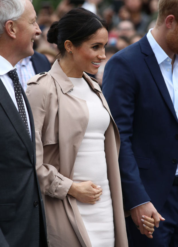 Meghan, Duchess of Sussex In Brandon Maxwell & Burberry - Pillars ...