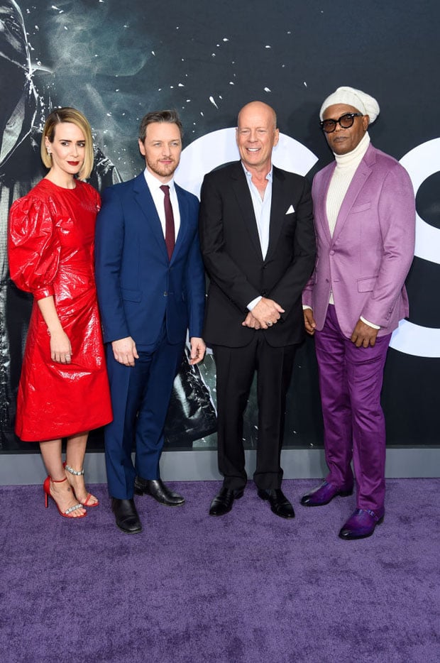 Sarah Paulson In Calvin Klein 205W39NYC - 'Glass' New York Premiere