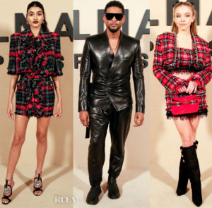 Front Row @ Balmain Fall 2020 - Red Carpet Fashion Awards