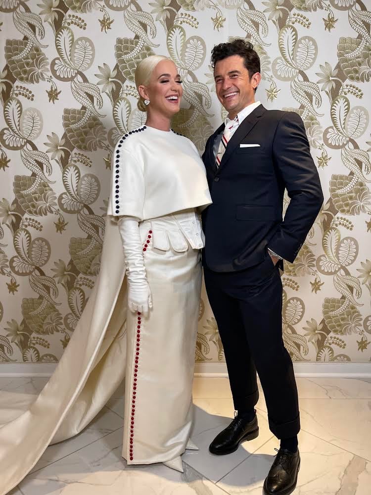 Katy Perry Wore Custom Thom Browne Performing At Joe Biden’s Inauguration