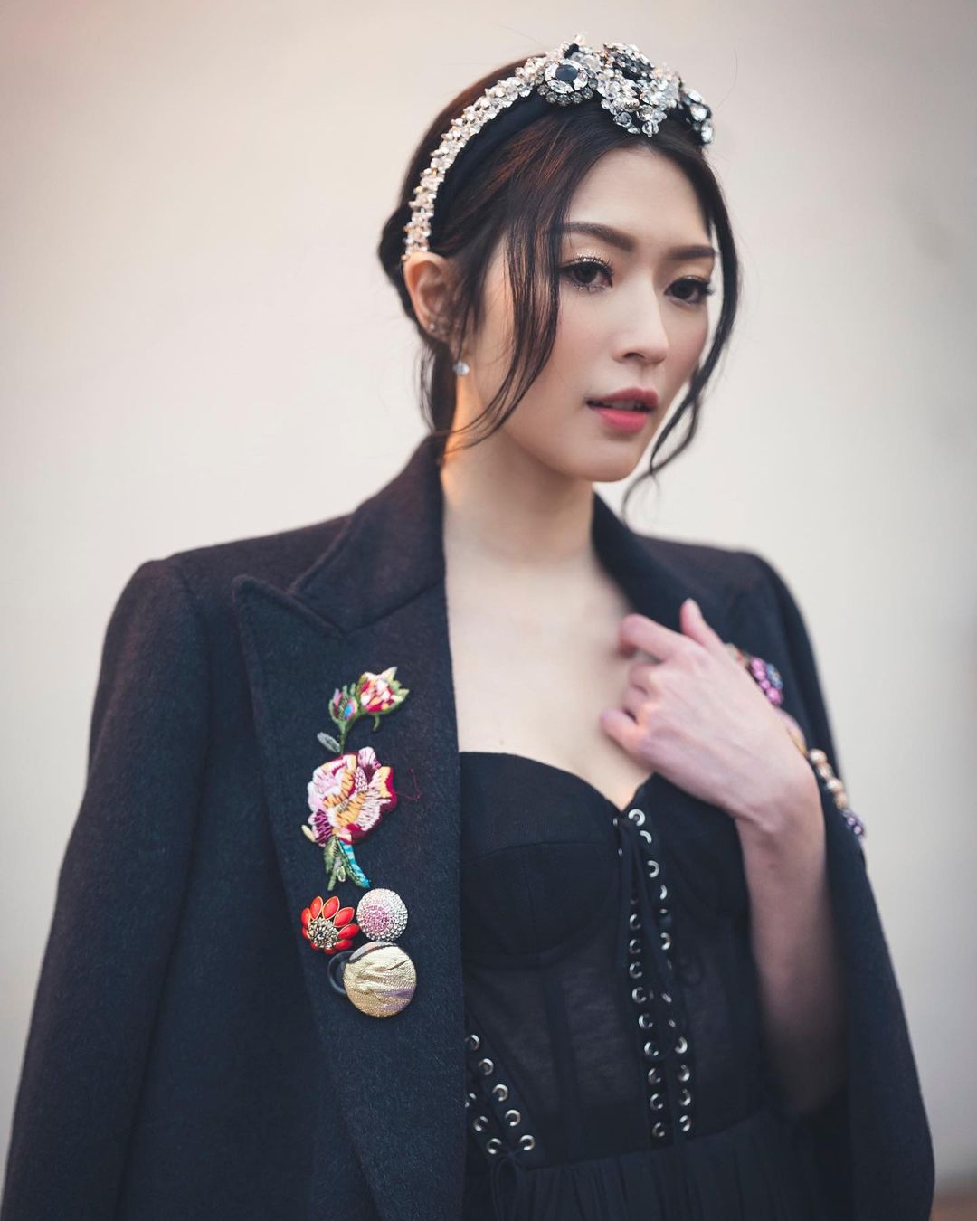 Shiga Lin 連詩雅 Wore Dolce & Gabbana To The TVB Awards