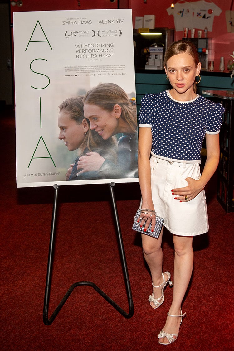 Shira Haas Wore Miu Miu To The 'Asia' New York Premiere