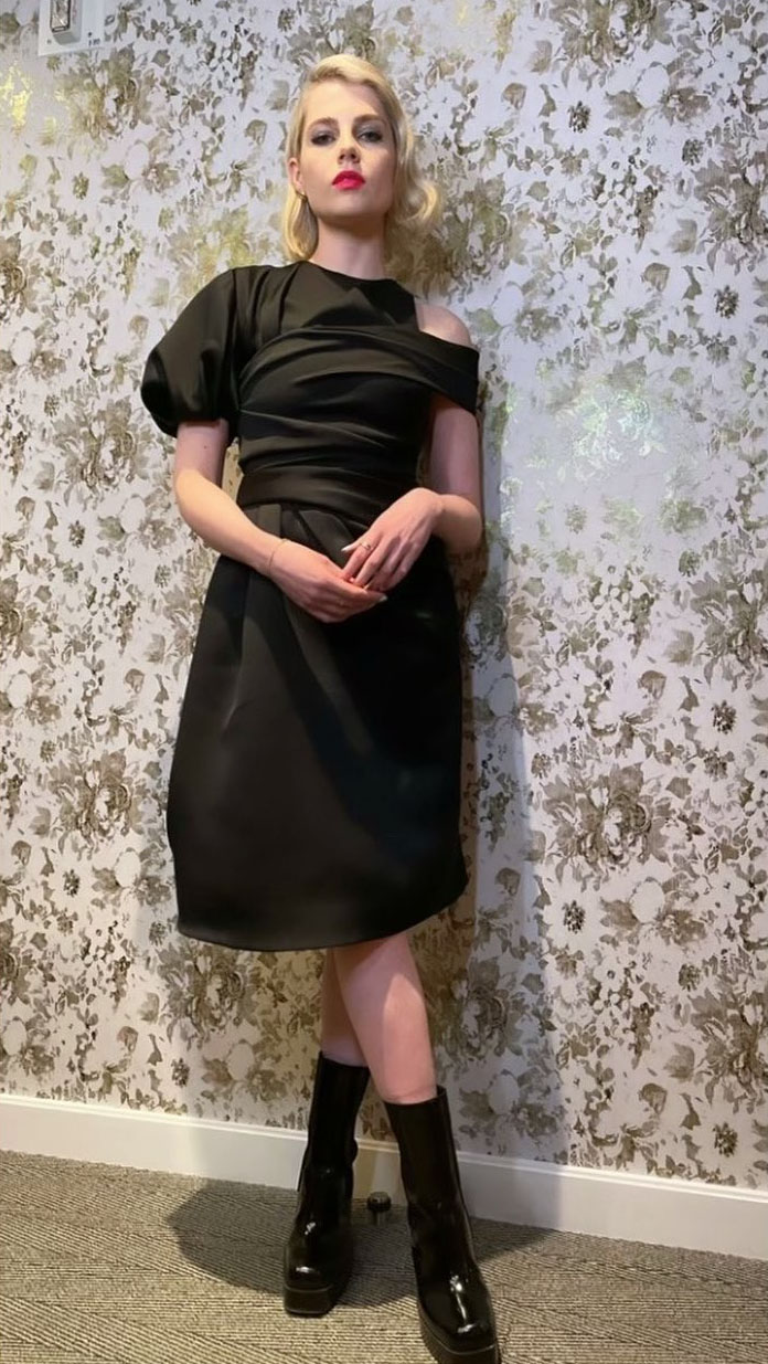 Lucy Boynton Serves Up Seven Looks Promoting 'Why Didn't They Ask Evan?'