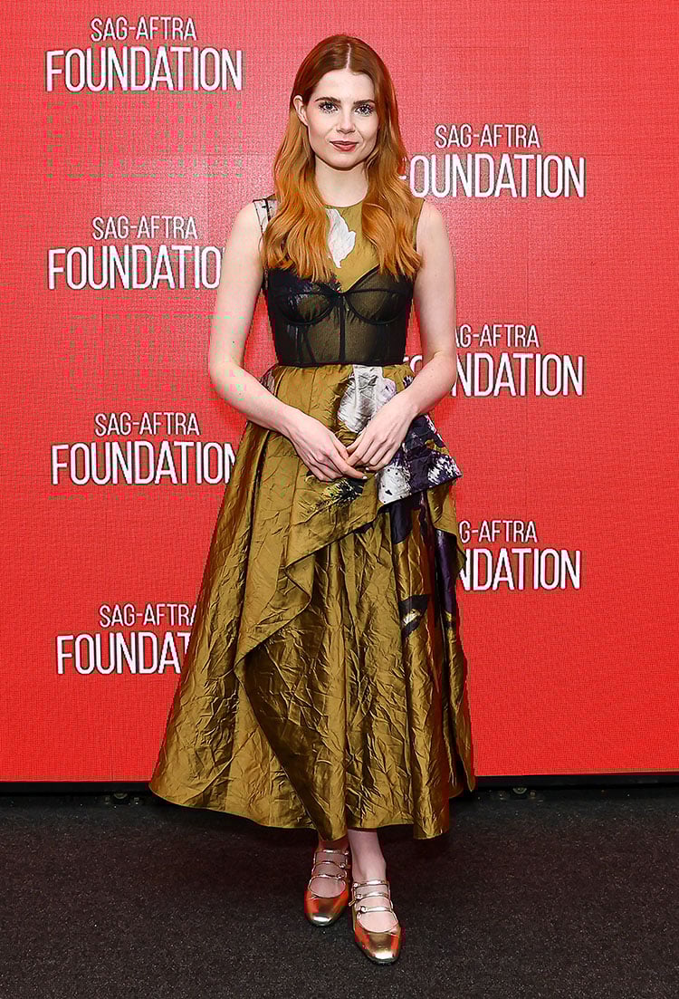 Lucy Boynton Wore Erdem To The SAG-AFTRA Foundation Conversations for ...
