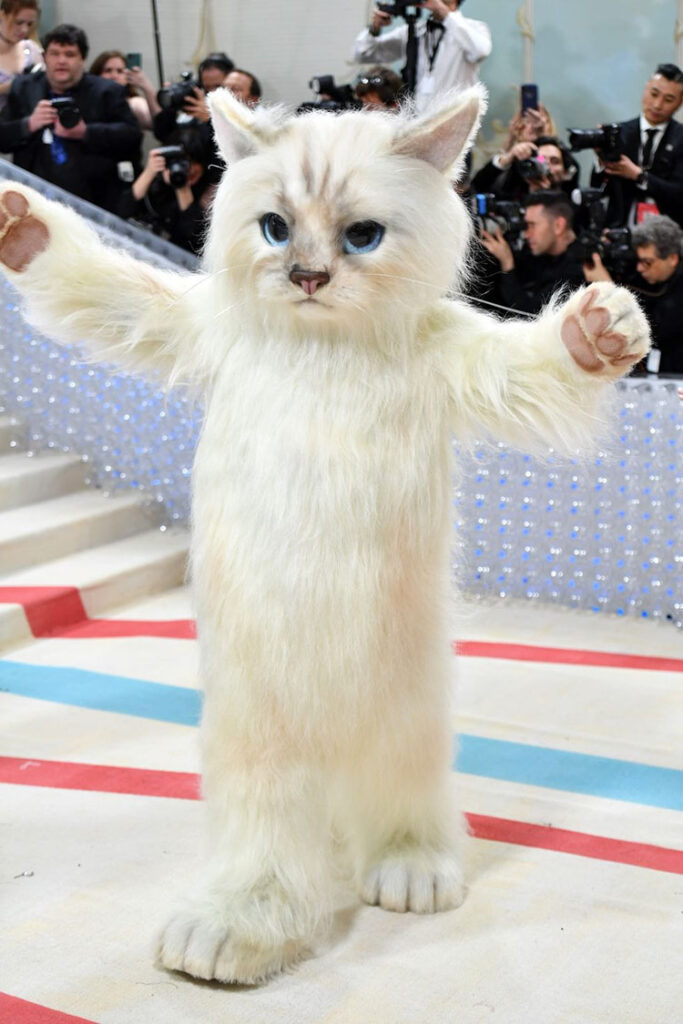 Jared Leto & Lil Nas X Served Up Choupette Cat Couture For The 2023 Met ...