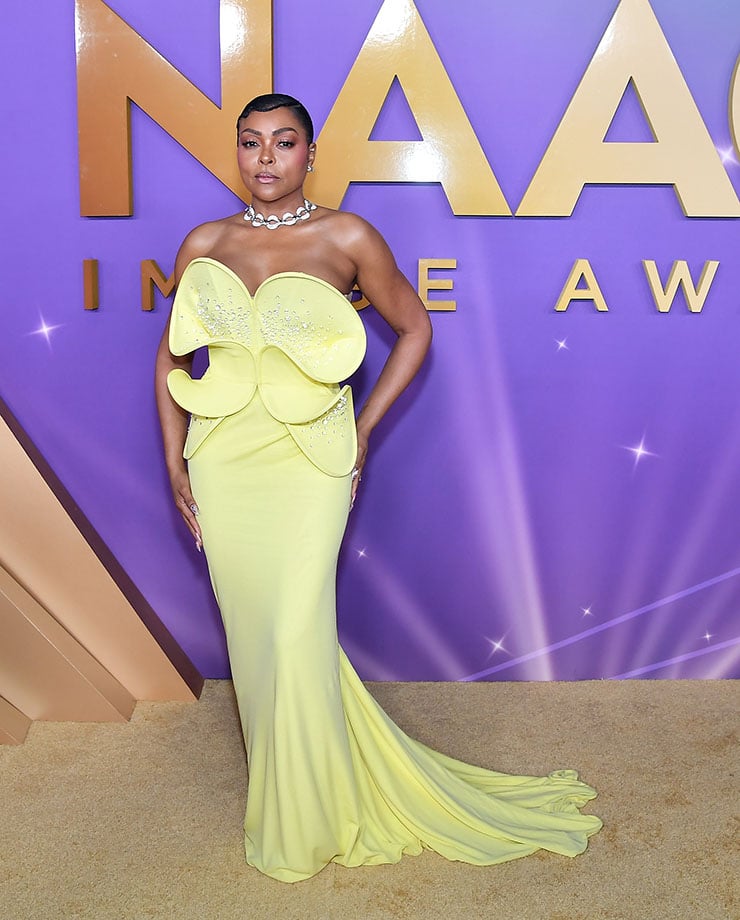 Taraji P. Henson Wore Del Core To The 2024 NAACP Image Awards