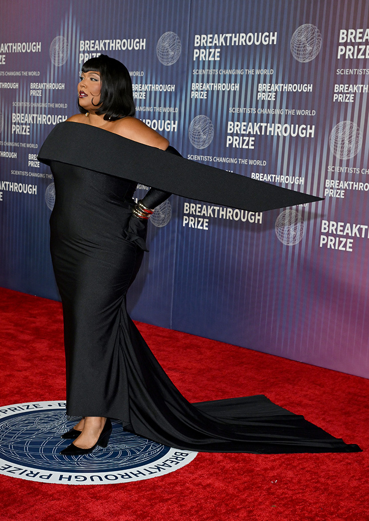 Lizzo Wore Quine Li To The 2024 Breakthrough Prize Ceremony