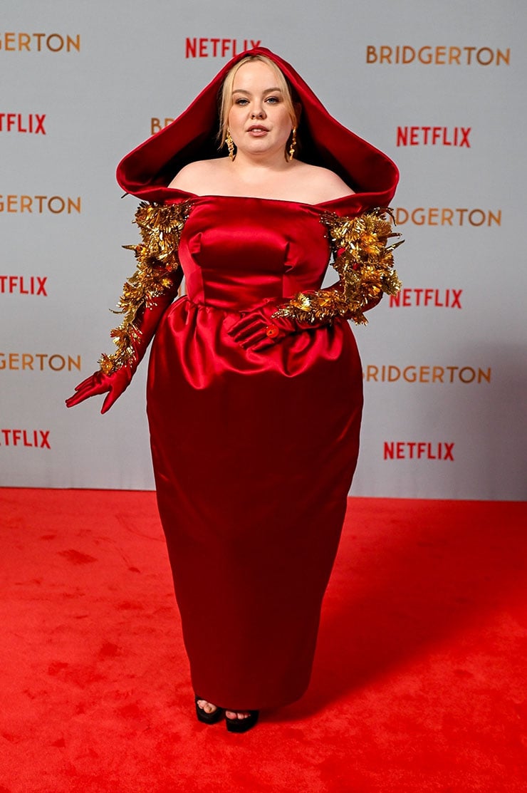 Nicola Coughlan Wore Azzi & Osta To The ‘Bridgerton’ Season 3 Rio de ...