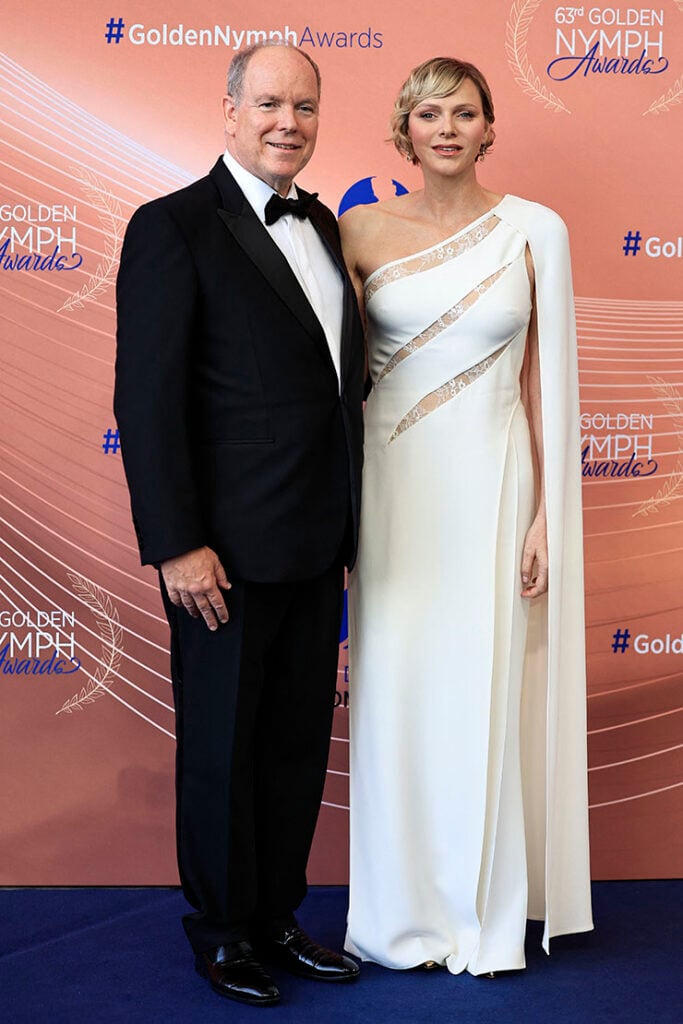 Princess Charlene of Monaco Wore Elie Saab To The 2024 Monte-Carlo ...