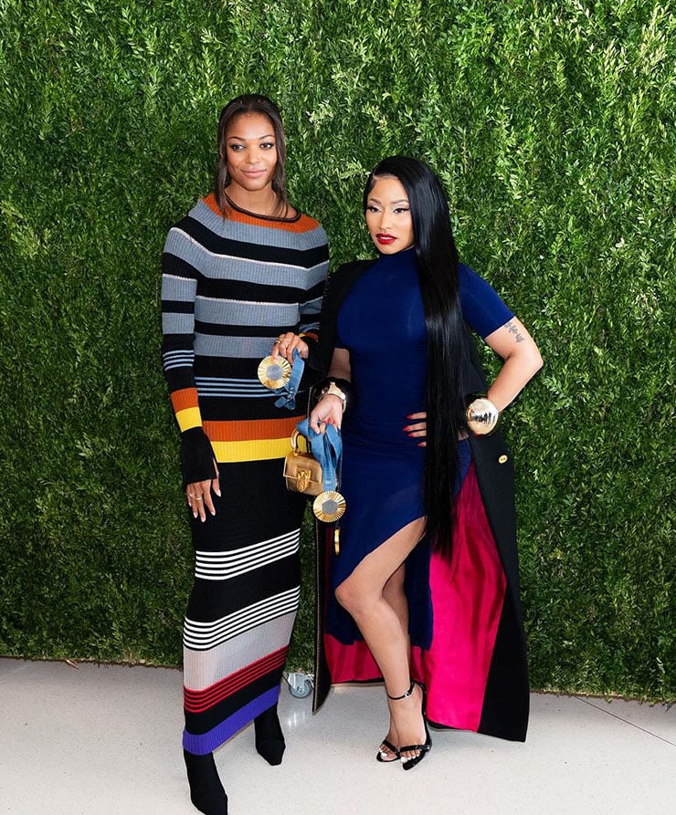 Nicki Minaj center stage at the 2024 Vogue Forces of Fashion event Nicki Minaj center stage at the 2024 Vogue Forces of Fashion event