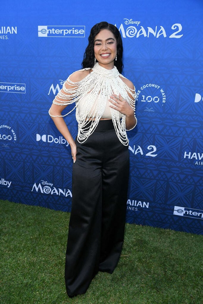 Auli’i Cravalho brings Island magic to the ‘Moana 2’ Press Tour