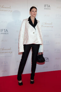 Caitriona Balfe goes minimalist for the 2025 IFTAs