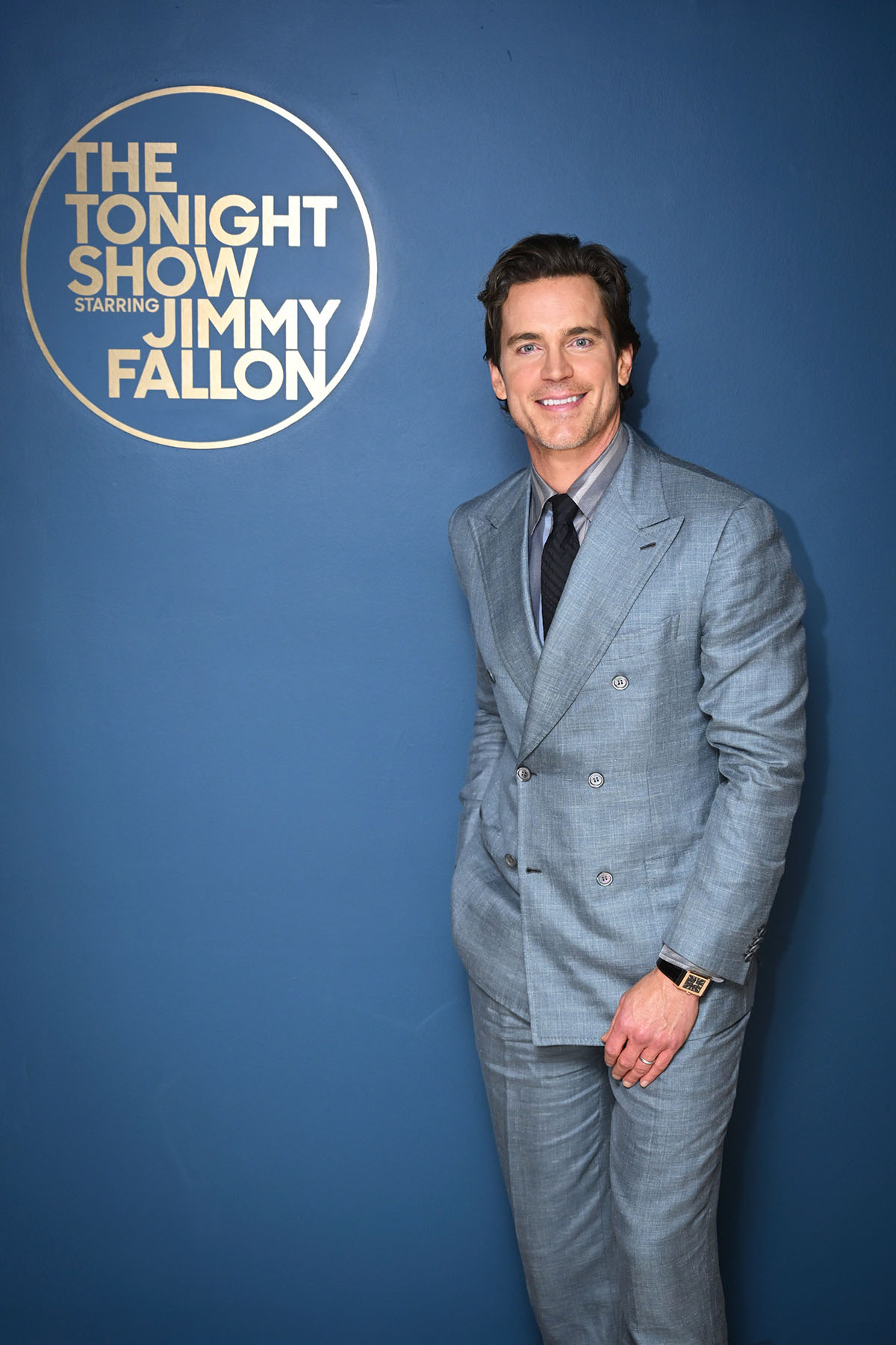 Matt Bomer’s Week in Blue: A Masterclass in Modern Elegance