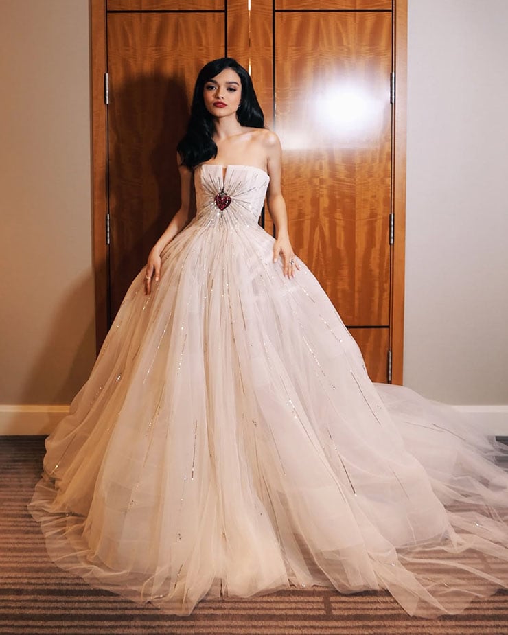 Rachel Zegler’s 'Snow White' press tour starts with a fairy-tale moment