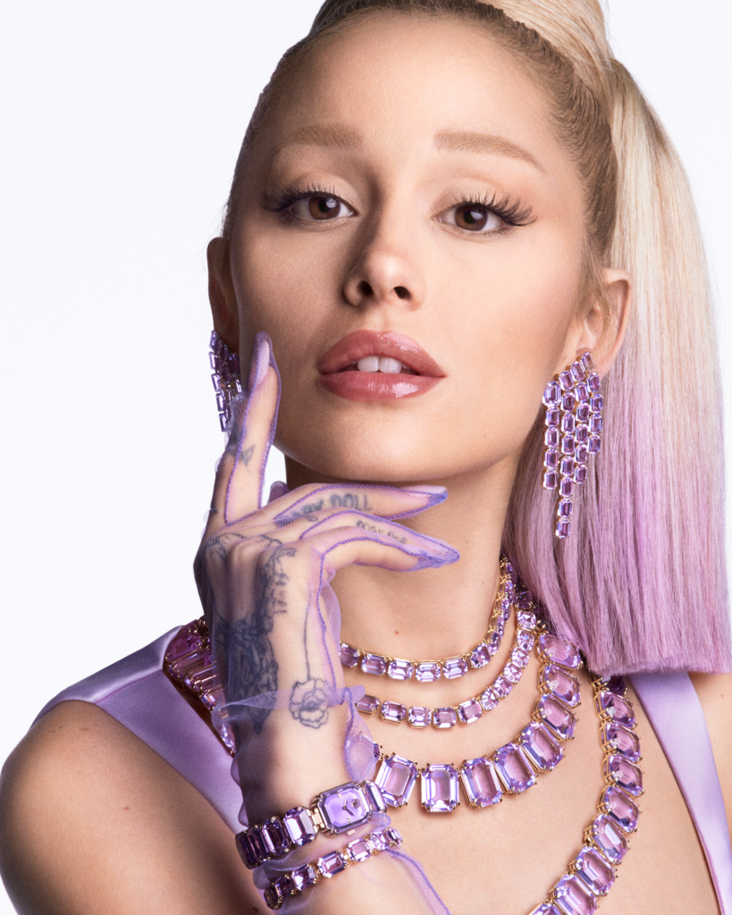 Ariana Grande Enters Her Crystal Era (Again) for Swarovski’s Spring-Summer 2025 Campaign