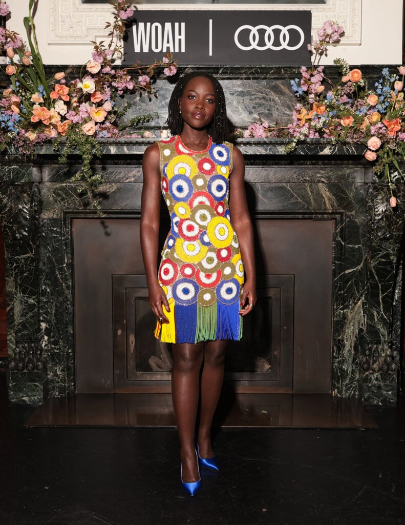 Lupita Nyong’o Wore Naeem Khan To WOAH and Audi Celebrating Carrie Mae Weems and Tara Thomas ...
