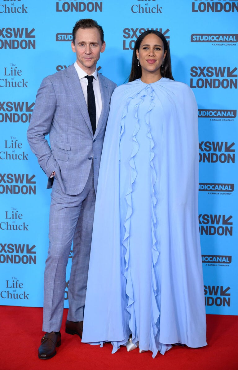 Zawe Ashton Glows in Emilia Wickstead at ‘Life Of Chuck’ Premiere