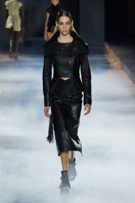 Aggy K. Adams Brings Winter to July in McQueen