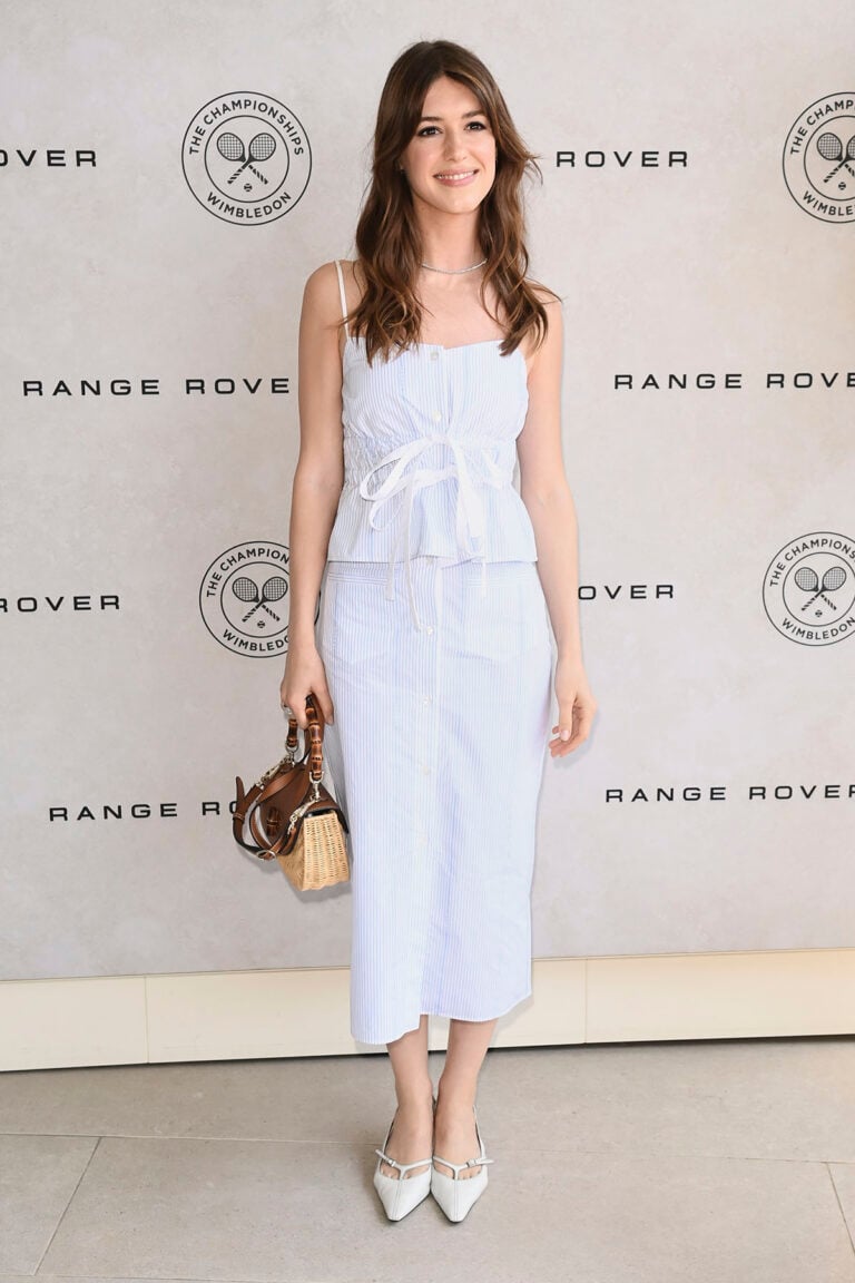 Celebrities Serve Style at Bazaar x Range Rover Wimbledon Lunch