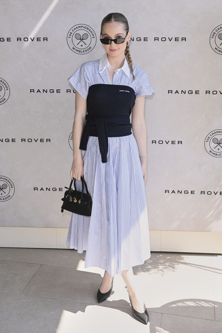 Celebrities Serve Style at Bazaar x Range Rover Wimbledon Lunch
