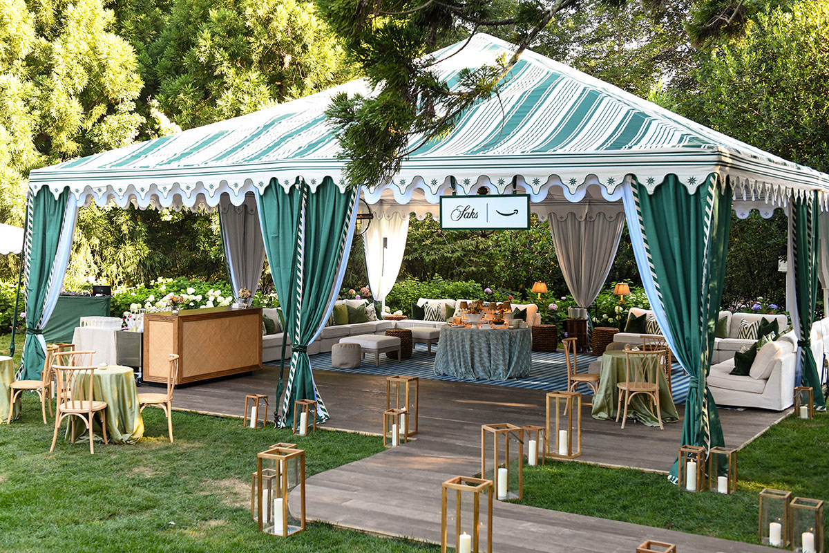 Saks on Amazon Hosts Hamptons Style Soirée