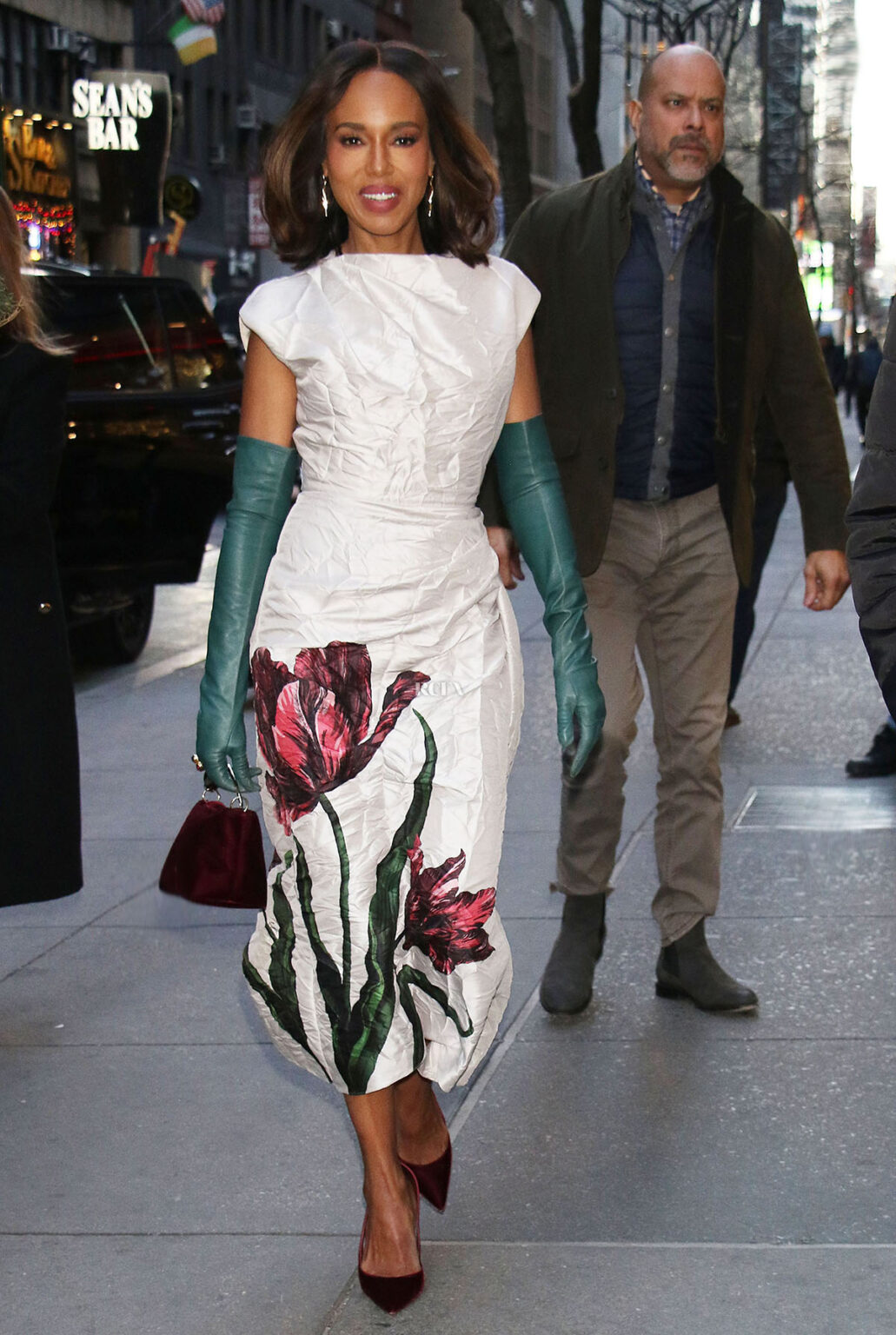 Kerry Washington Brings Floral Erdem to The Today Show - Red Carpet ...