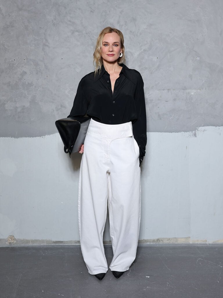 Diane Kruger Front Row At AMI Paris Menswear Fall 2026 - Red Carpet ...