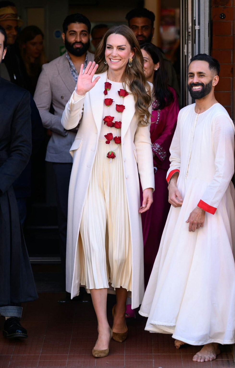 Princess Kate Rewears Chris Kerr Coat In Leicester - Red Carpet Fashion ...