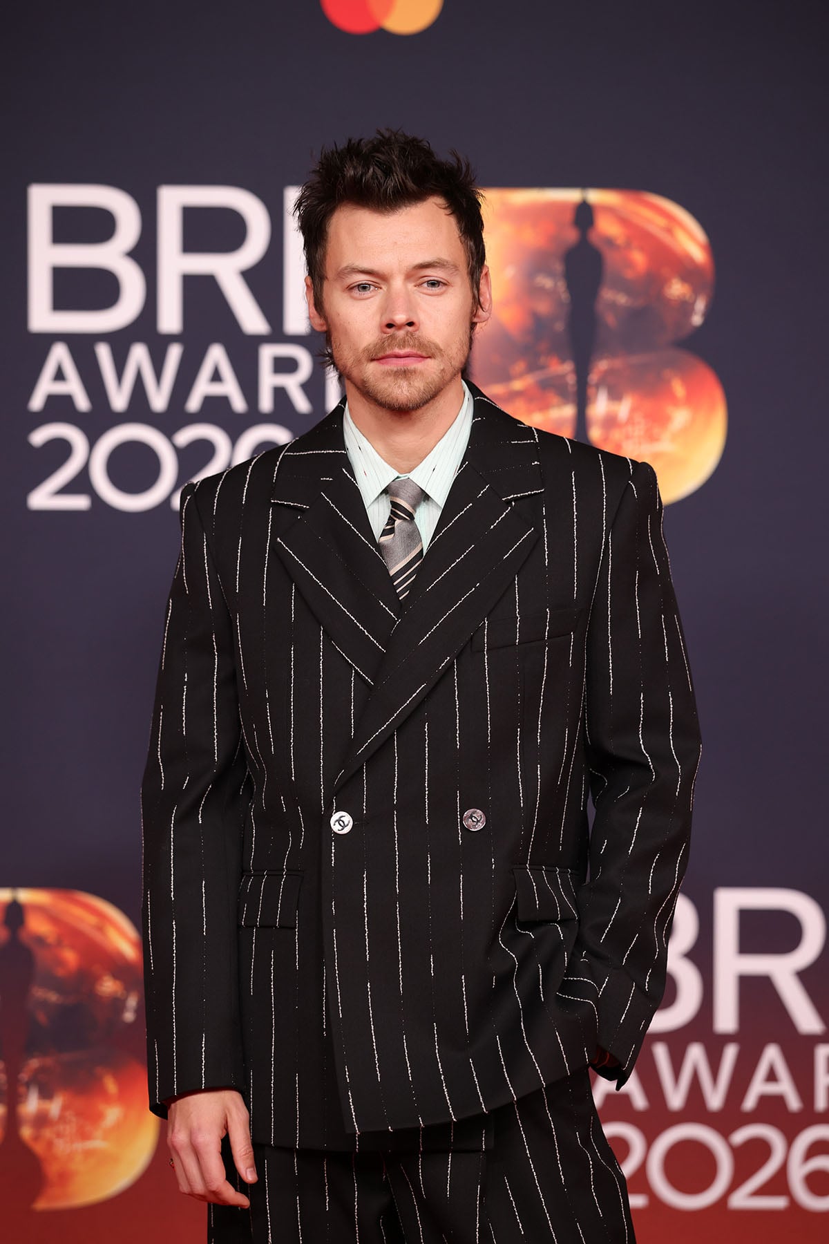 Harry Styles Wore Chanel To The BRIT Awards 2026 - Red Carpet Fashion ...