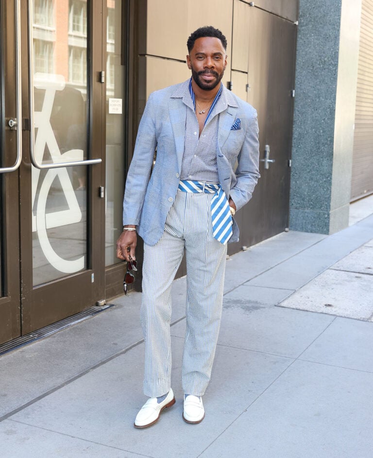 Colman Domingo Masters Summer Dressing In dunhill - Red Carpet Fashion ...